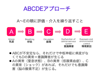 A-B-C-D-E アプローチの順番 酸素の流れを追う | BLS横浜